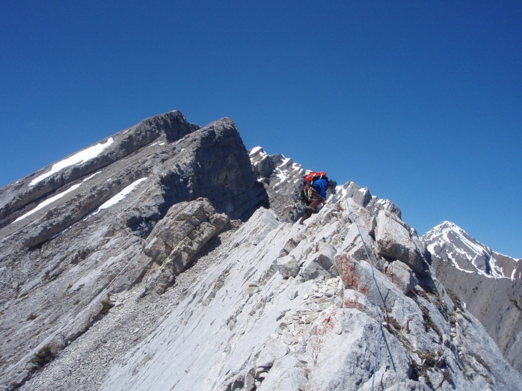 ESE Ridge of Lady MacDonald 5.5 (aka SE Ridge) - Bill Kerr