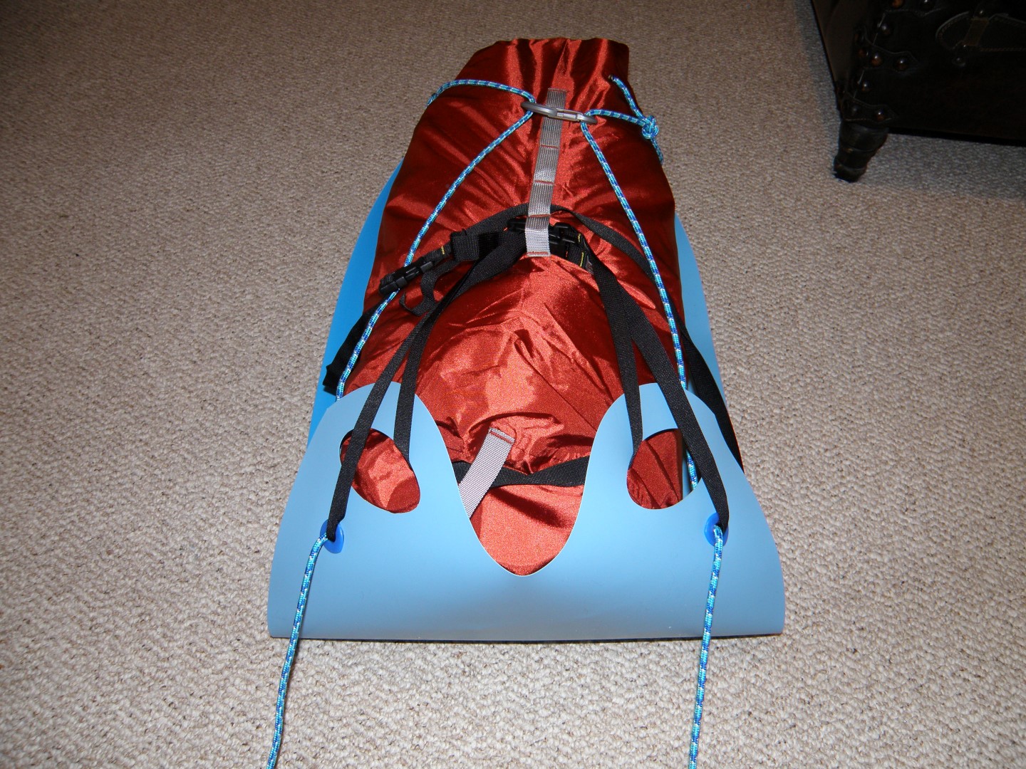 Ski Sled for Camping Trips Nov09 - Bill Kerr