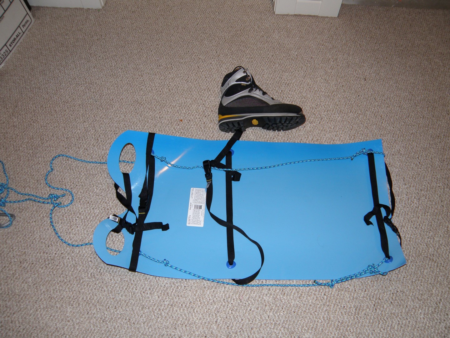 Ski Sled for Camping Trips Nov09 - Bill Kerr